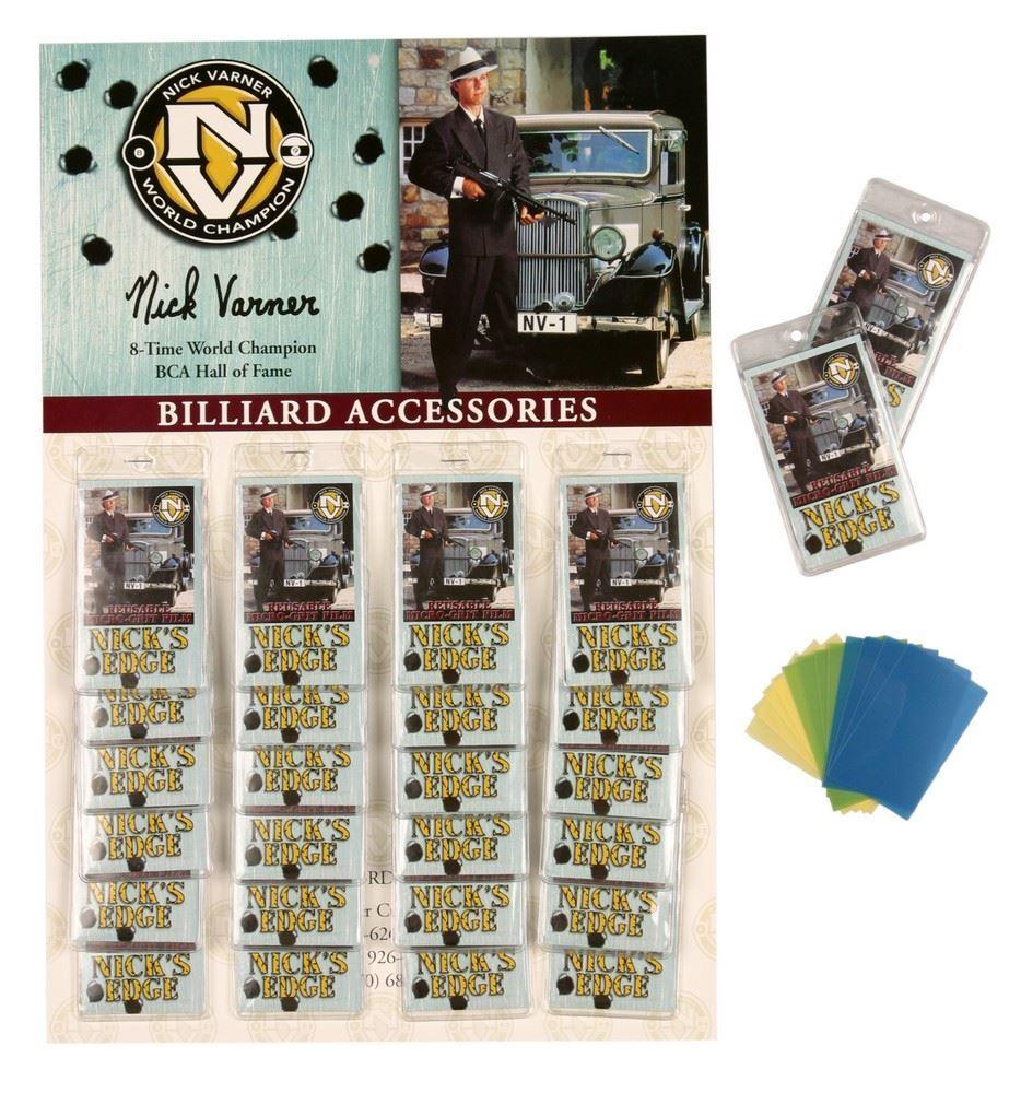 Nick's Edge Micro Grit Film, Individual – Nick Varner Cues & Cases