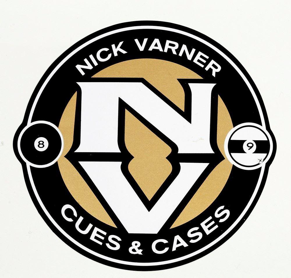 NV Sticker – Nick Varner Cues & Cases
